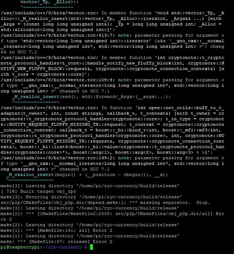 Compile Error 2 Raspberry Pi B · Issue 219 · Ryo Currencyryo Currency · Github