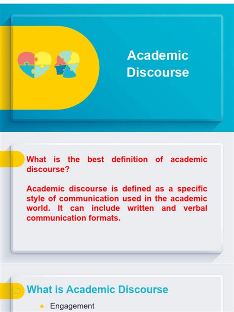 Academic Discourse Pdf