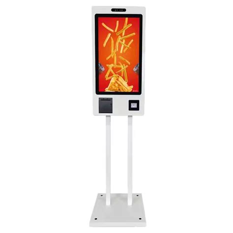 Self Service Ordering Payment Kiosk 22 27 32 43 Inch Fast Food Micros