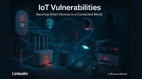 Securing Smart Devices Iot Vulnerabilities Every It Profess