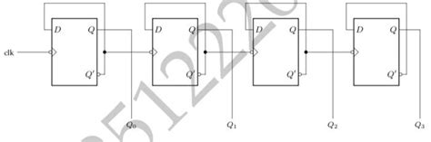 Solved Does The Following Ripple Counter Count Up Or Down Chegg Com