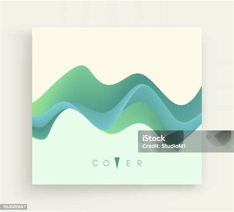 앨범 표지 디자인 템플릿입니다 색상 그라데이션추상 배경입니다 플래카드 전단지 배너 브로셔 플래너 또는 노트북에 적용됩니다 벡터 그림입니다 0명에 대한 스톡 벡터 아트 및