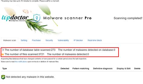 Wordpress Doctor Malware Detection Removal And Security Plugin