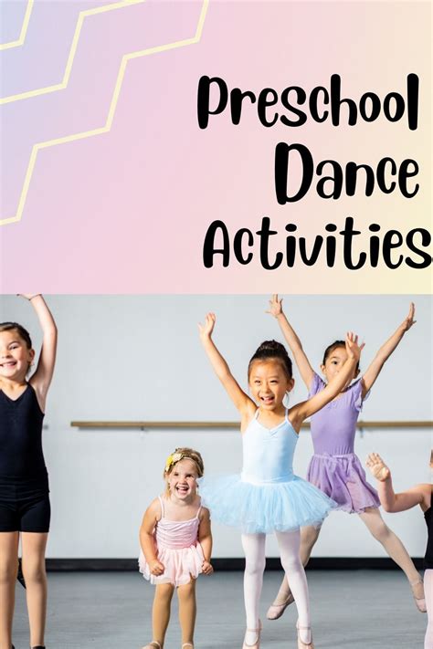 Preschool Dance Activities Ballet Santé Bien être Bien être