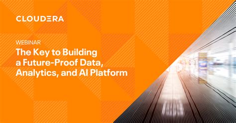the key to building a future proof data analytics and ai platform