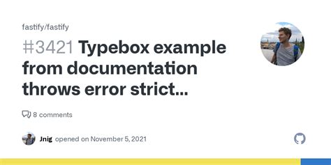 typebox example from documentation throws error strict mode unknown keyword kind · issue
