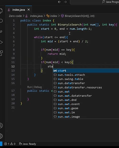 binary search java code jatin youtube