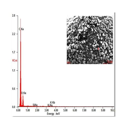Edax Graph Showing The Elemental Composition Of Carbon Dots Download Scientific Diagram