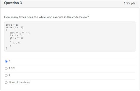Solved There Is An Error In The For Loop Below What Is The