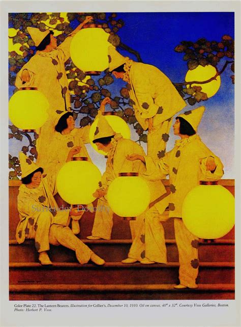 Lantern Bearers Maxfield Parrish Colliers Magazine Art Etsy