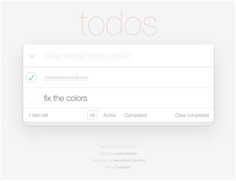 Todomvc And A11y — Part 1 Colors By Eduardo Sganzerla Medium