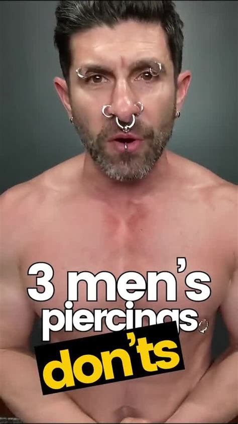 Mens Piercing Styles 2026