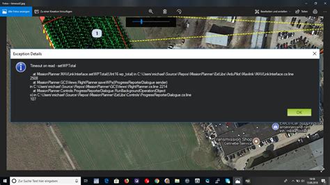 Mp Dont Send Survey Mission To Copter Timeout On Read Mission