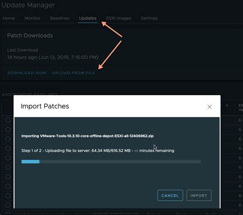 Adding Async Vmware Tools Versions To Update Manager Cybersylum