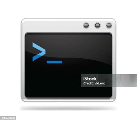 Software Terminal Icon Stock Illustration Download Image Now Coding Icon Symbol Window