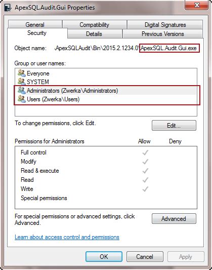 How To Allow Or Deny Certain User Access To The ApexSQL Audit GUI