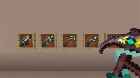 Improved Netherite Tools Minecraft Texture Pack Addon