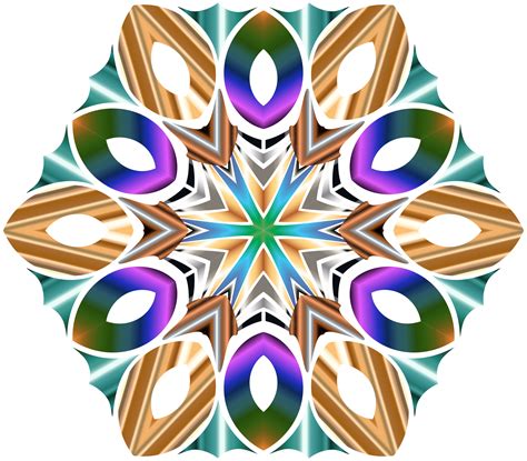 Hexagonal Decode System Clip Art Image Clipsafari