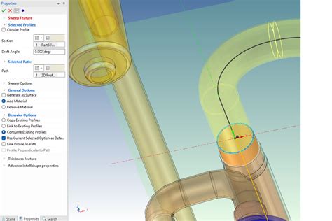 Feature Sweep Dialog General Discussion Ironcad Community