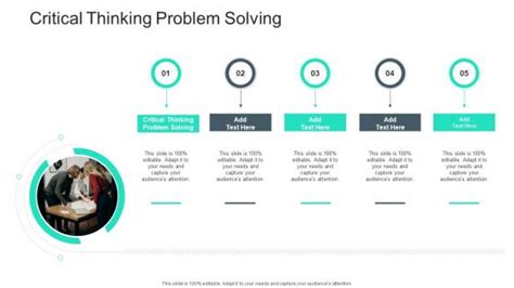 Problem Solving Critical Thinking Powerpoint Presentation And Slides
