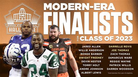 Pro Football Hall Of Fame Class Of 2023 Pro Football Hall Of Fame