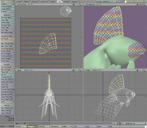Making UV Maps In LW Copyright Robin Wood