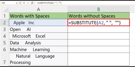 How To Remove Spaces Between Words In Microsoft Excel Spreadcheaters