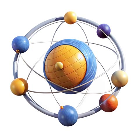 Exploring Atomic Structure A 3d Model 56594461 Png