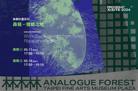 北美館廣場有森林！2024第11屆x Site計畫「林木林」登場 藝開罐 琅琅悅讀