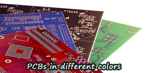 Pcb Color The Most Important Guide You Need To Know Pcba Manufacturers
