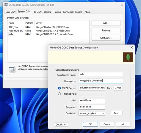 Mongodb Odbc Configuration For Atlas Connectors And Integrations