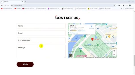 Sending Messages To Admin Laravel Hotel Management System Project Tutorial Youtube