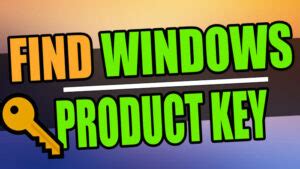 How To Find Your Windows Product Key ComputerSluggish
