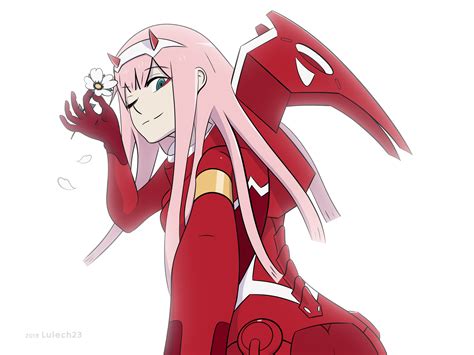 You Are Now My Darling Zero Two Darling In The Franxx R Animesketch