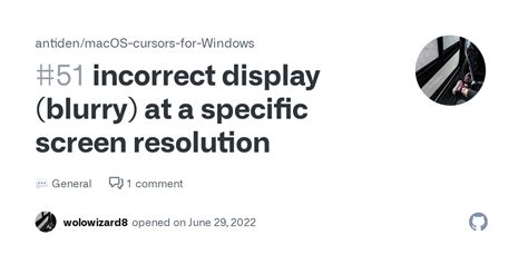 Incorrect Display Blurry At A Specific Screen Resolution Antiden