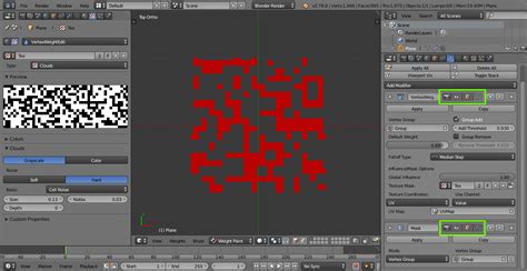 Vertex Group From Part Of Material Blender Stack Exchange