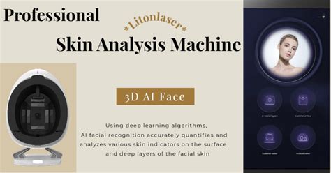 Professional Skin Analysis Machine 3d Skin And Ai Face Technology Liton Laser