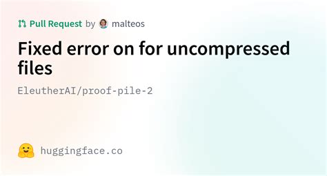 Eleutheraiproof Pile 2 · Fixed Error On For Uncompressed Files