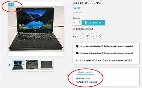 product condition not updaing from new in front office core