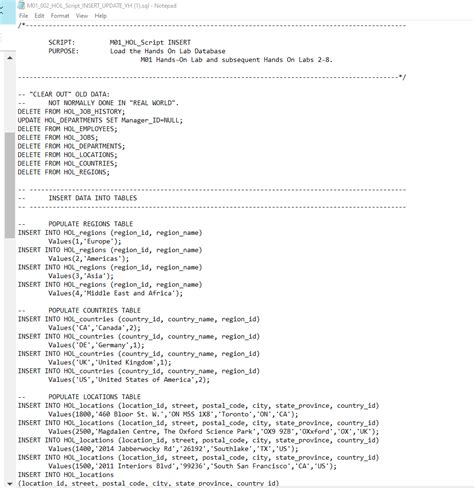 Solved Populate Locations Table Insert Into