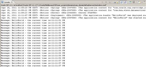 First Steps With Oracle Complex Event Processing Tutorial From Amis