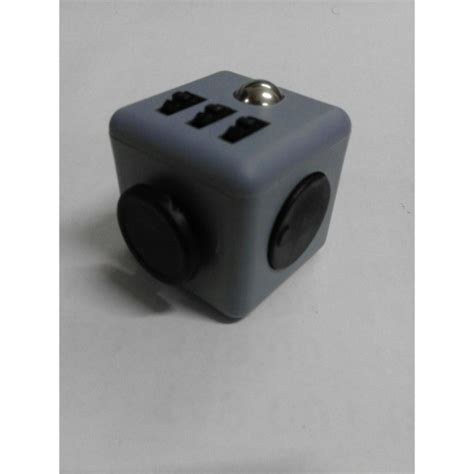 Cz Fidget Cube Gray And Black Shopee Philippines