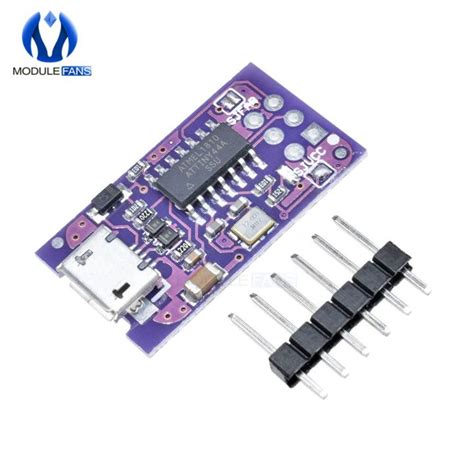 Micro Usb Tiny Avr Isp Attiny44 Attiny45 Attiny85 Usbtinyisp Programmer Module For Arduino Ide