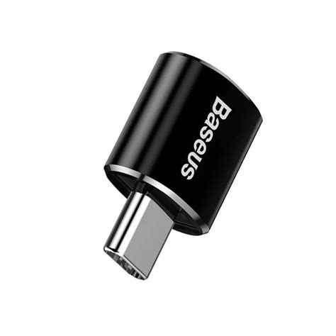 Baseus Converter USB To USB Type C Connector OTG Adapter CATOTG 01