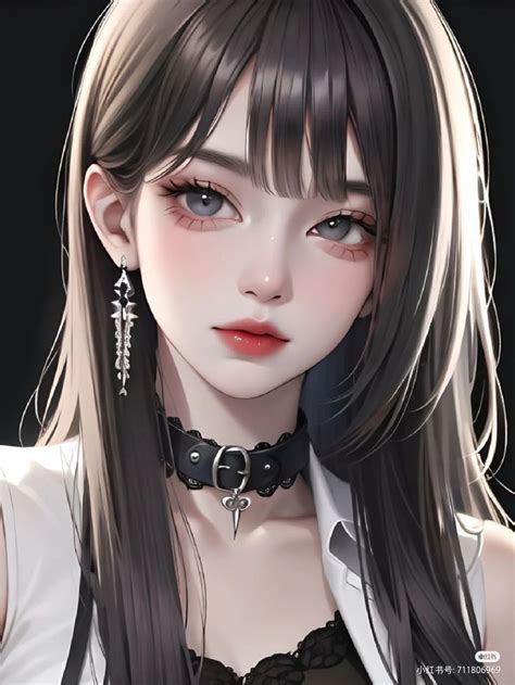 Dp Girl Gadis Seni Digital Gadis Seni Ide Gaya Rambut