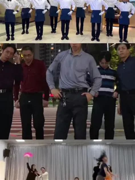 海底捞科目三舞蹈来上分了 科目三舞蹈 不齐舞团 组团跳出神走位 群魔乱舞 腾讯视频