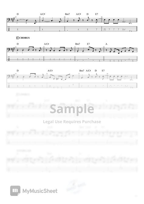 제이어스 하늘 위에 주님 밖에 [bass] Sheets By Sweet Bass