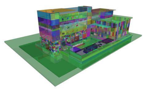 18 A Rendering Of The Bounding Box Representation Of The Building In