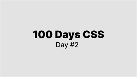 100 Days Css Challenge 】asmr Programming Day 2 Youtube