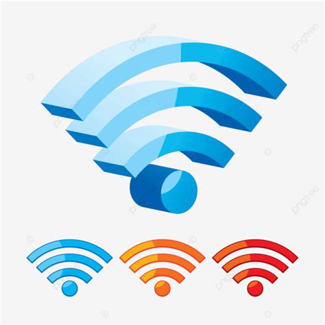 Simbol Wifi Tanda Sinyal Internet Vektor Tanda Internet Sinyal PNG Dan Vektor Dengan